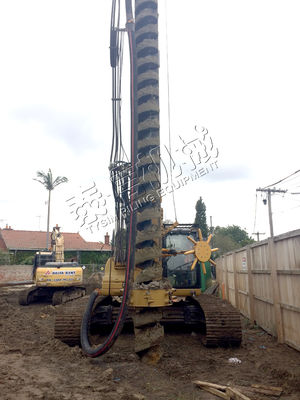 20 M Drilling Depth CFA Rig Machine hydraulique KR220M, système ...